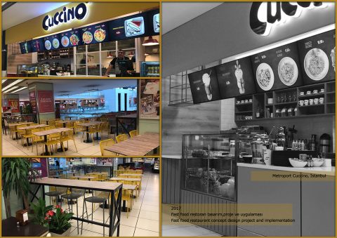Cuccino fastfood restaurant | Mine Sayın